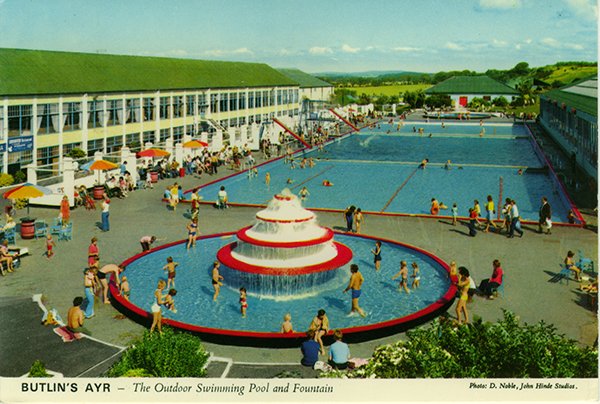 John Hinde postcards of Butlins